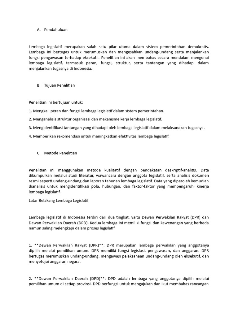 Lembga Legislative | PDF