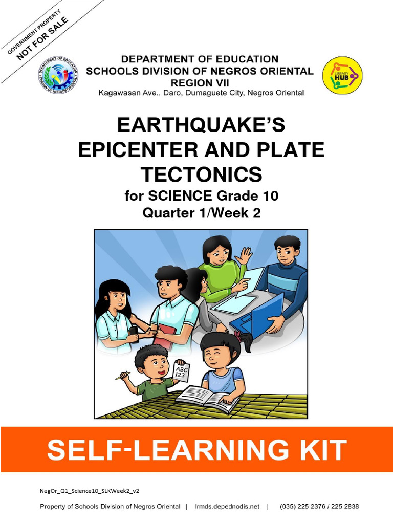 Science 10 q1 WK 2 Version 2 | PDF | Seismology | Earthquakes