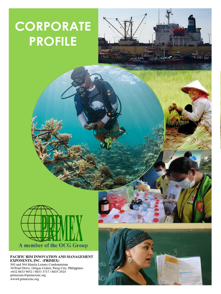 PRIMEX Corporate Profile 2024 | PDF | Asian Development Bank | Economies