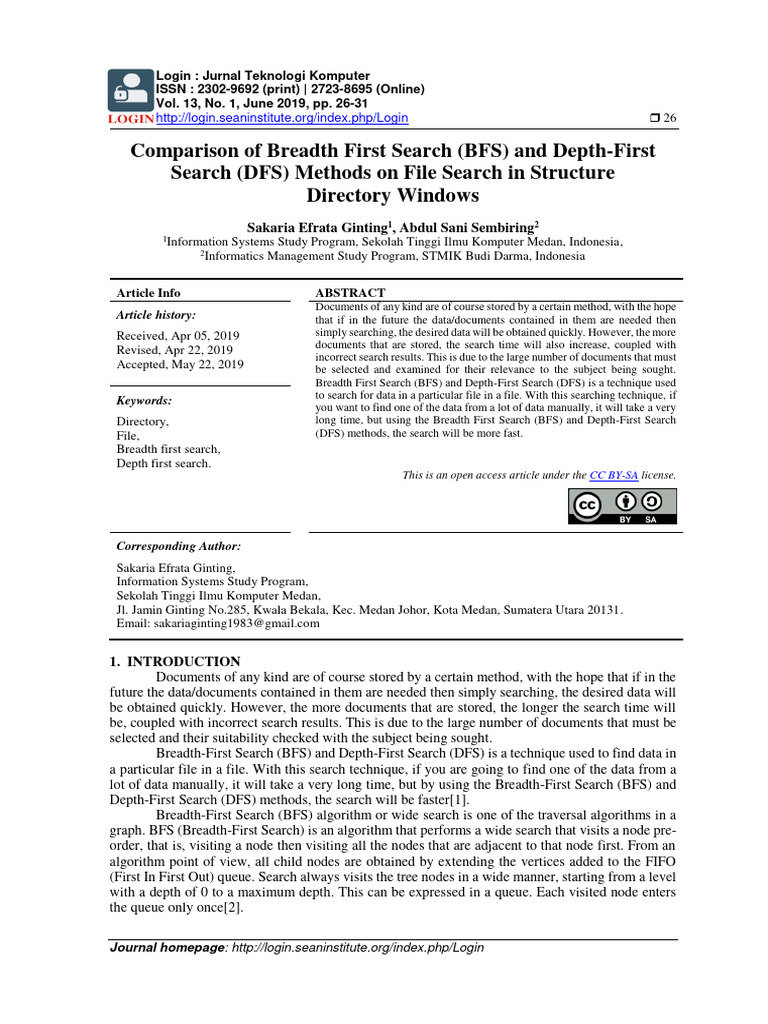Comparison of Breadth First Search Bfs A 3ba0beb2 | PDF | Computational Complexity Theory ...