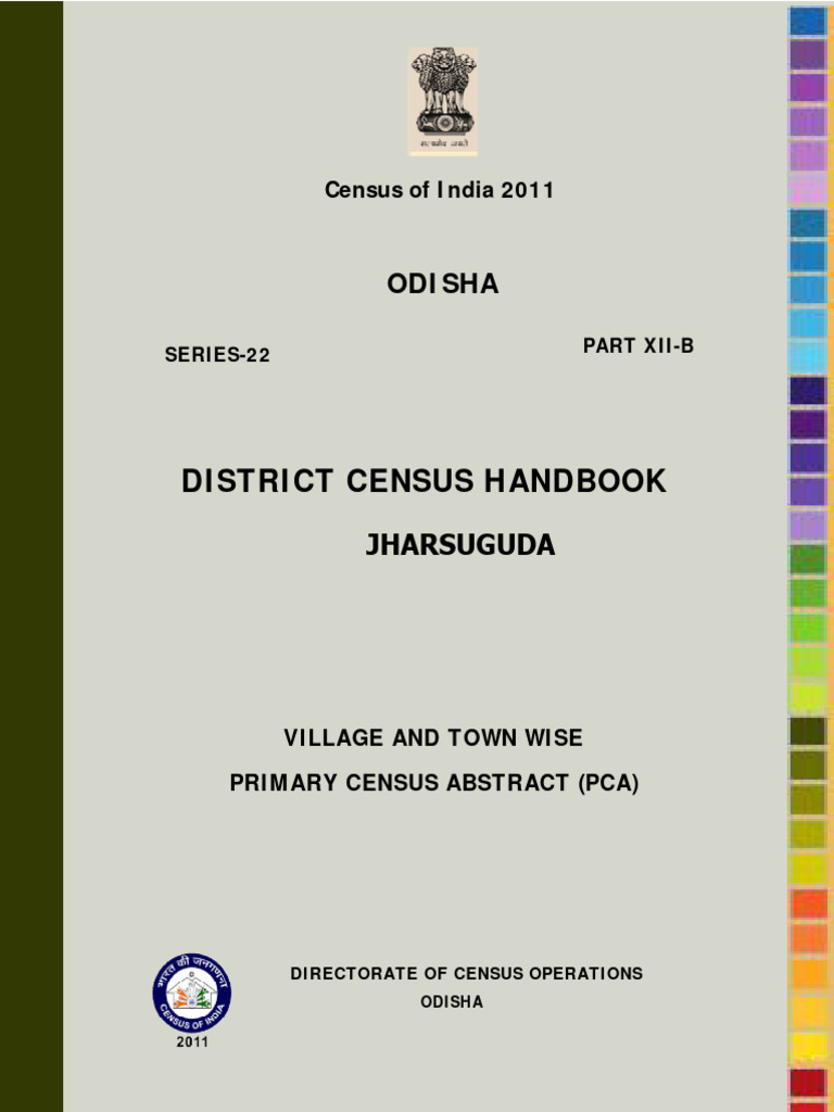 DH 2011 2102 Part B DCHB Jharsuguda | PDF | Census | Household