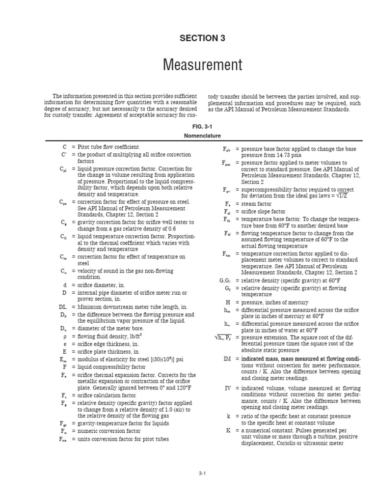 Measurement: Section 3 | PDF | Gases | Classical Mechanics