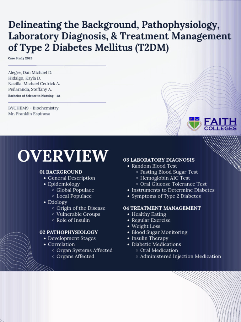 Grp1 - BSN1A (TYPE 2 DIABETES) - PRESENTATION | PDF | Diabetes ...