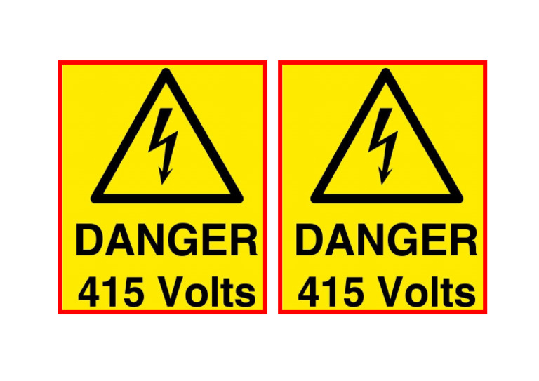415 V - DANGER | PDF