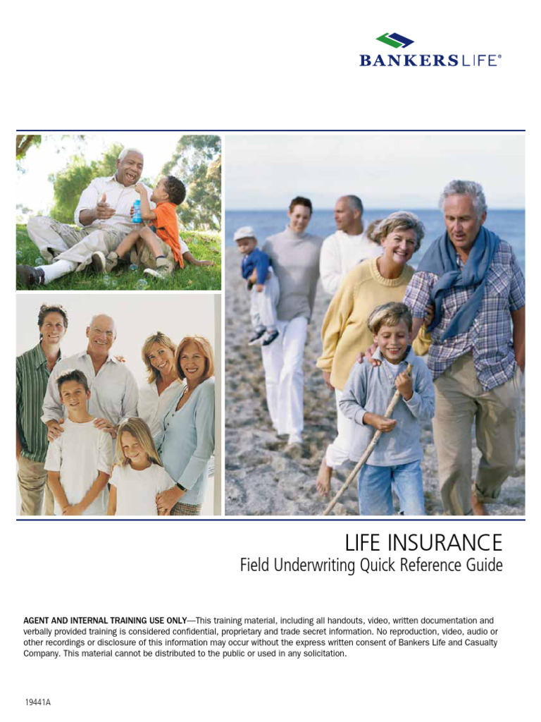 Life Insurance Underwriting Quick Guide 19441A-0922 | PDF | Myocardial ...