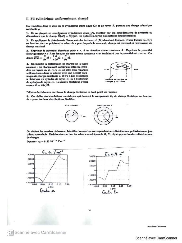 Bon PB Corrig D Electrostatiq NV Sup | PDF
