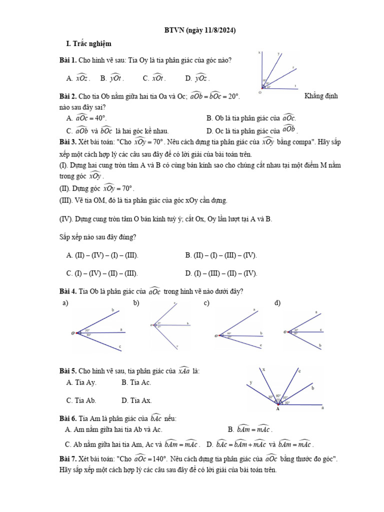 BTVN Ngày 11-8-2024 | PDF