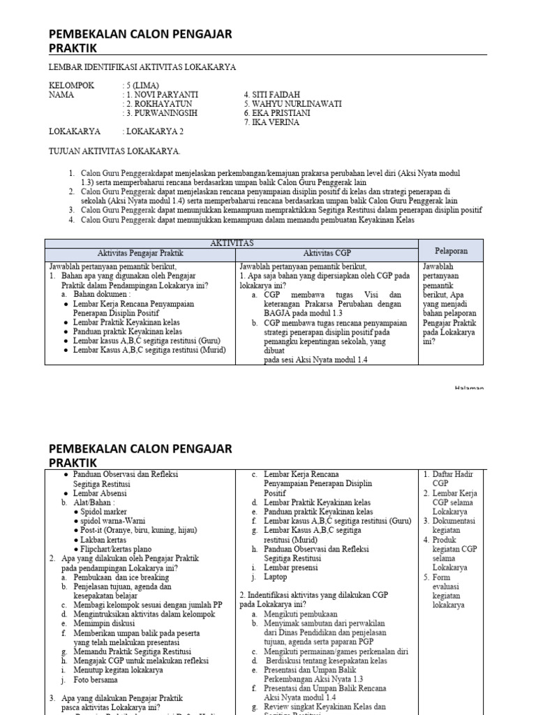 La-Loka 2 Kelompok 5 | PDF
