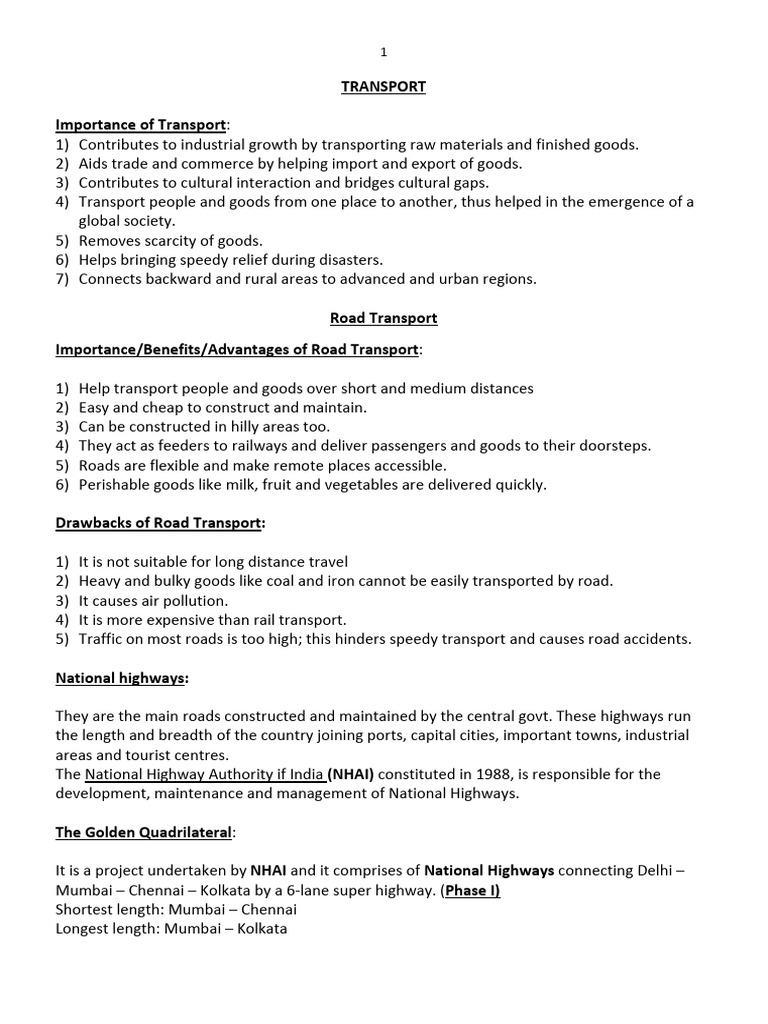 13 Transport | PDF | Rail Transport | Transport