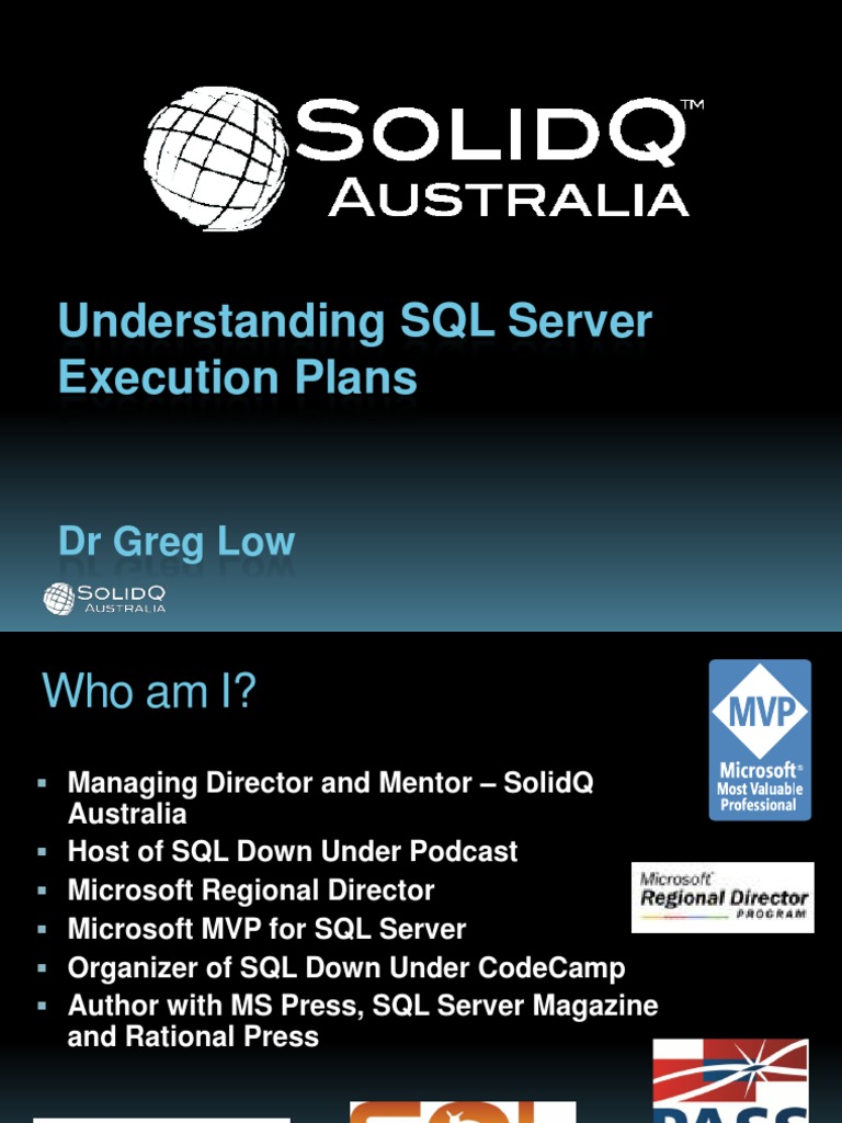 Understanding SQL Server Execution Plans | PDF | Microsoft Sql Server | Sql