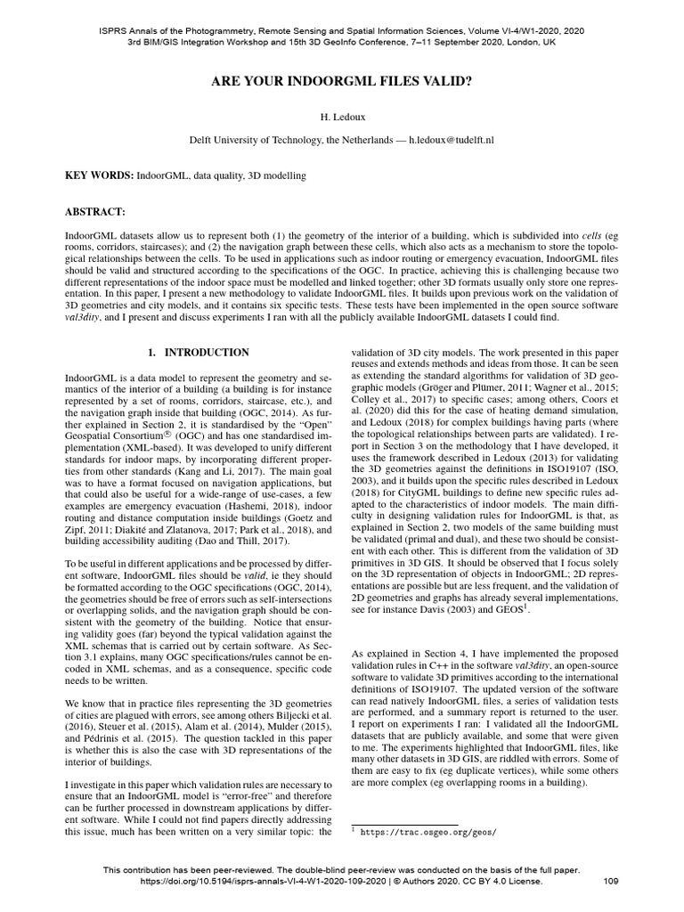 Are Your Indoorgml Files Valid? | PDF | Vertex (Graph Theory) | Xml Schema