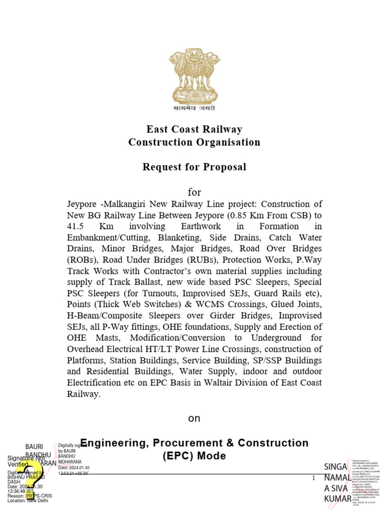 RFP1 | PDF | Takeover | Request For Proposal