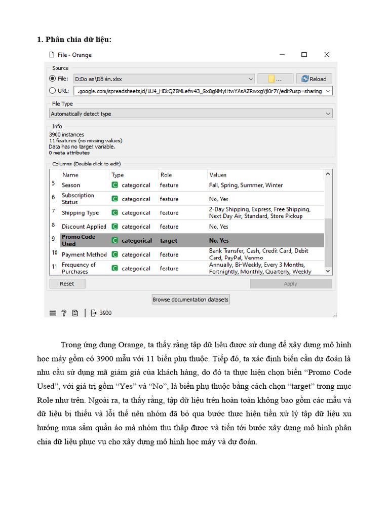 Phân Chia Dữ Liệu Và ROC | PDF