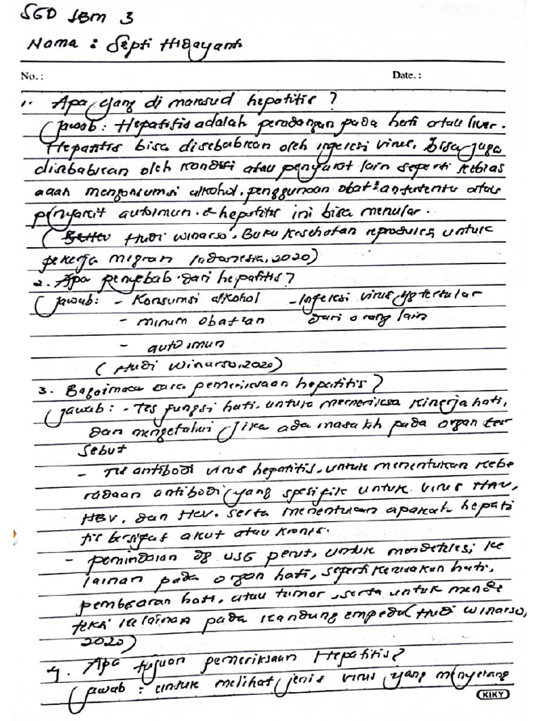 LBM 3 Blok 5 Septi Hidayanti | PDF