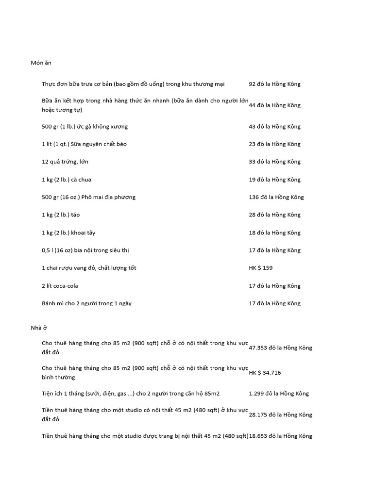 Sinh Ho T Hongkong | PDF