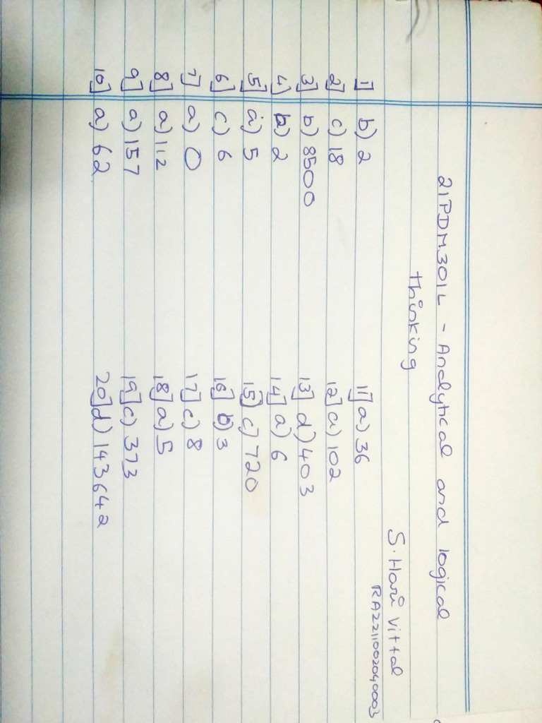 vittal alts assignment. | PDF