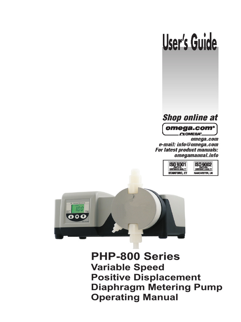 Diaphragm Metering Pump Manual | PDF | Pump | Pipe (Fluid Conveyance)
