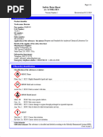 Unleaded Petrol Safety Data Sheet | PDF | Gasoline | Benzene