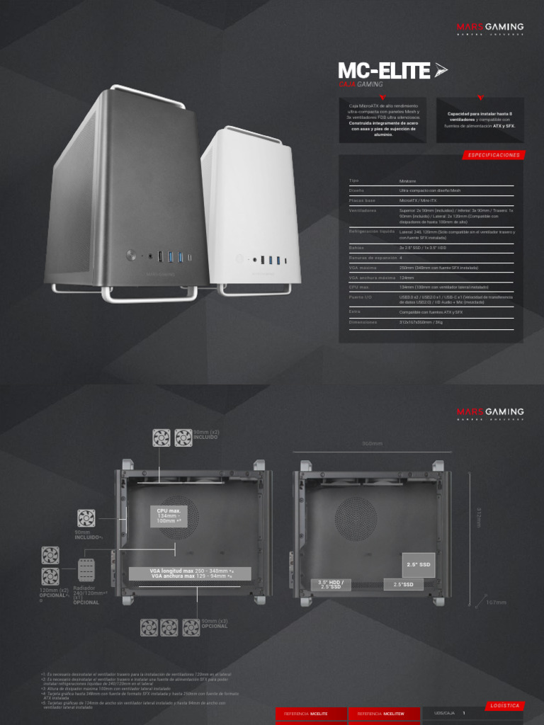 Ficha MC Elite Es | PDF | Unidad de estado sólido | Hardware de la ...