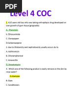 Pharmacy Coc Exam | PDF | Pharmacy | Pharmacology