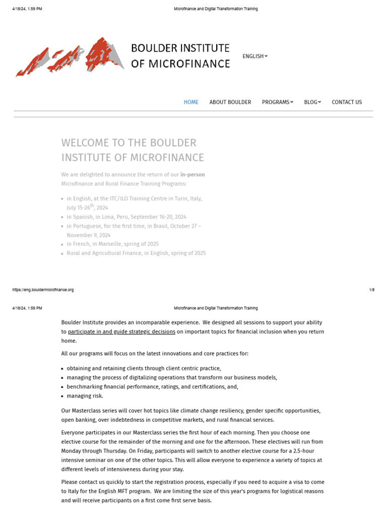 Microfinance and Digital Transformation | PDF | Microfinance | Personal Finance