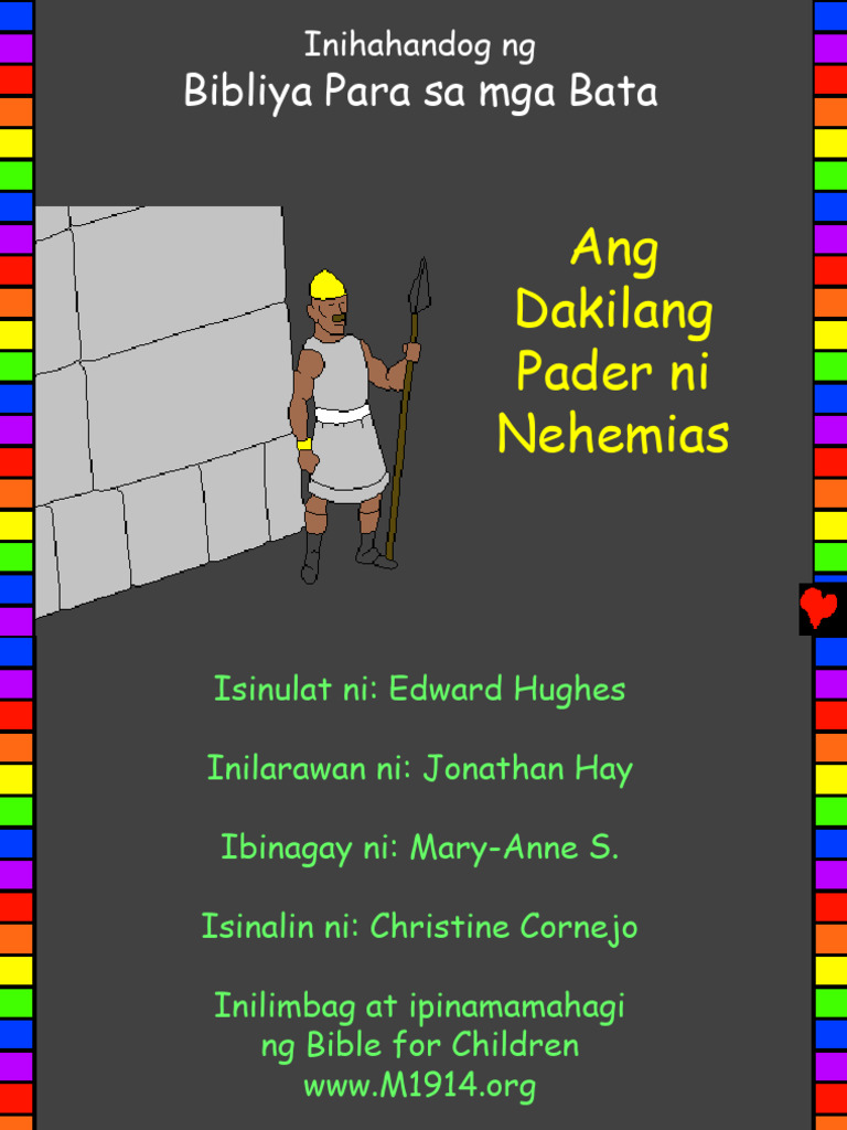 35 The Great Wall of Nehemiah Tagalog | PDF