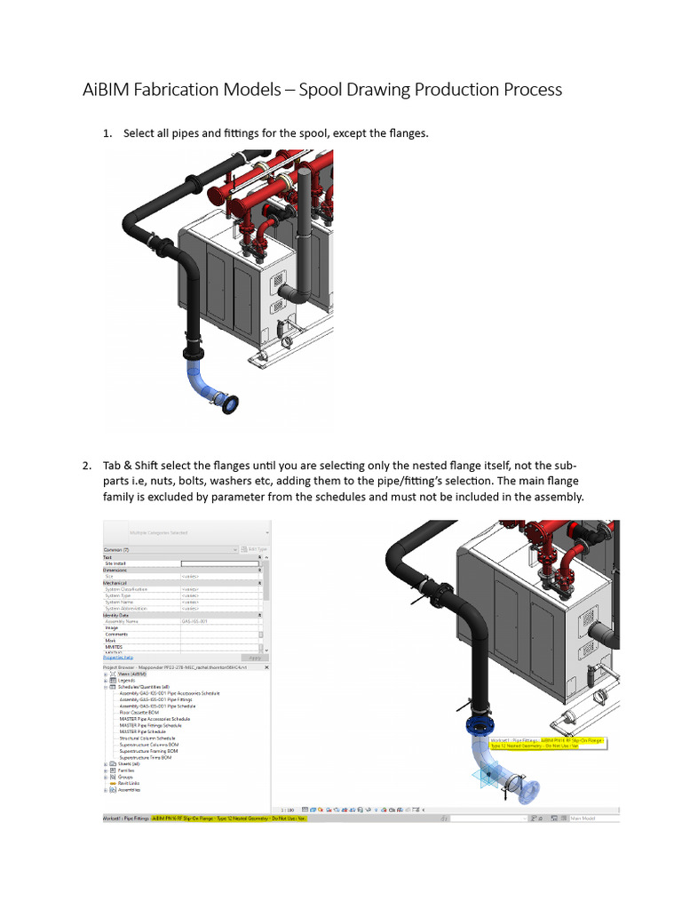 Spool Drawings - Process | PDF | Pipe (Fluid Conveyance)