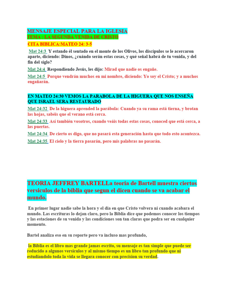 Teoria de Barthell y Bautismos | PDF | María, madre de Jesús | Bautismo