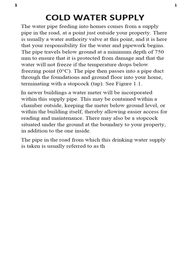 Plumbing Theory | PDF | Water Heating | Storm Drain
