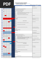 Semester 01 ODL Academic Calendar | PDF | Academic Term | Academia