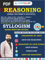 Reasoning Class Notes Download | PDF