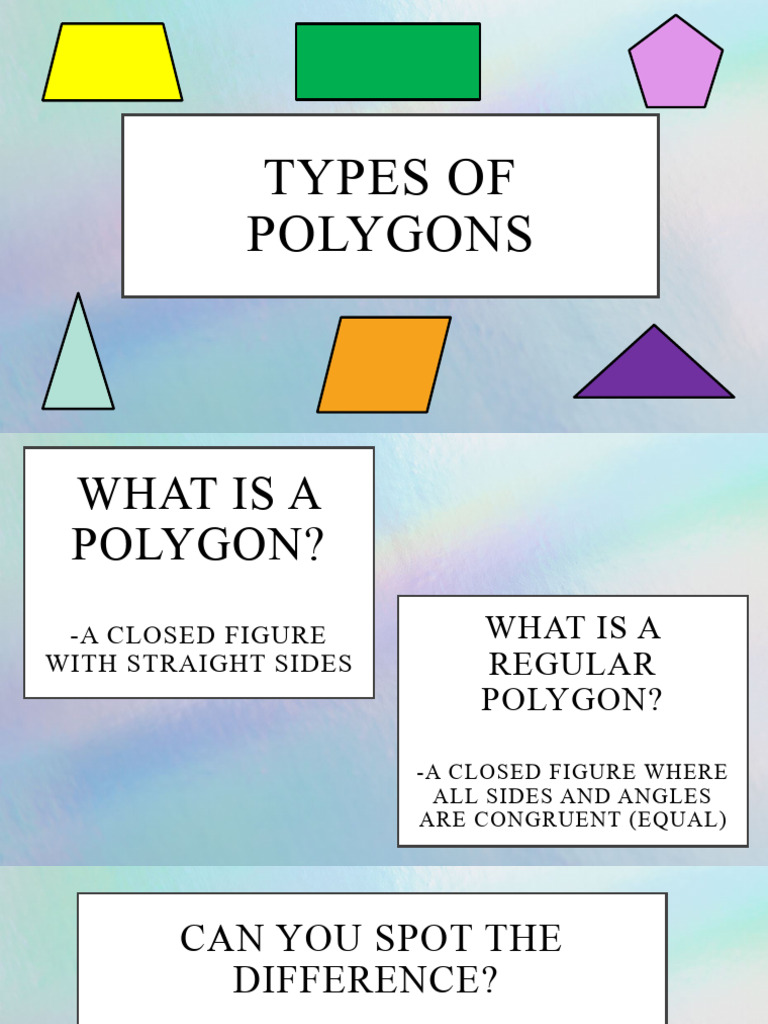 ClassifyingPolygonsQuadrilateralsPowerpointLesson-1 | PDF | Triangle ...