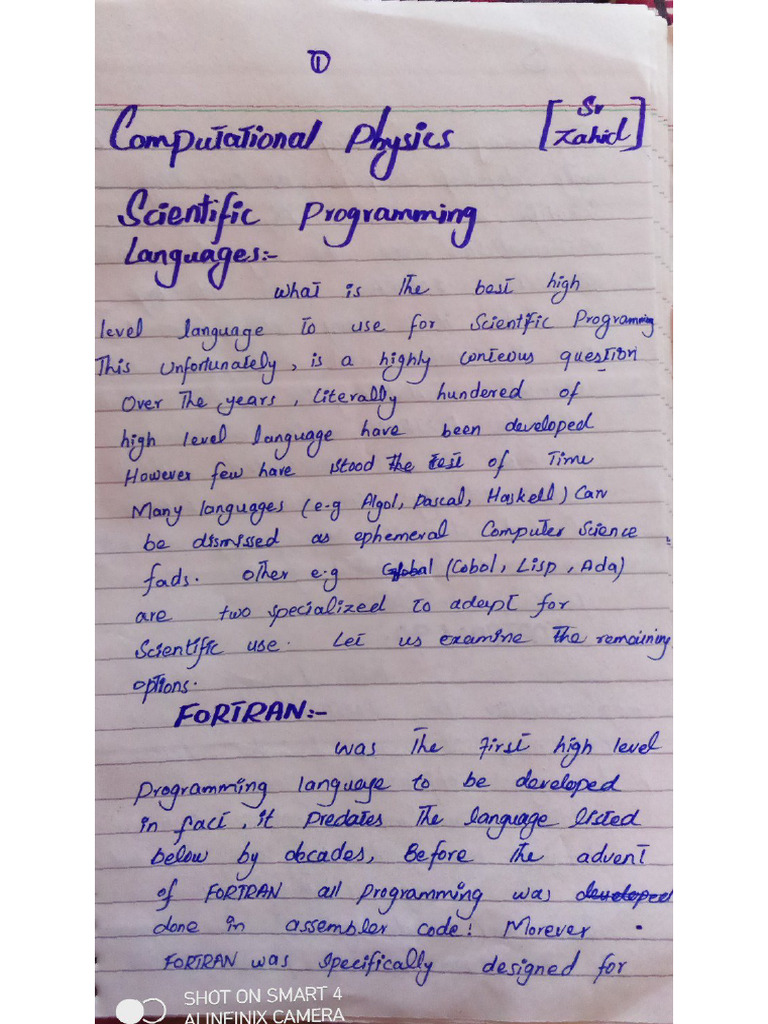 Computational Physics Lecture 1 2 Pdf