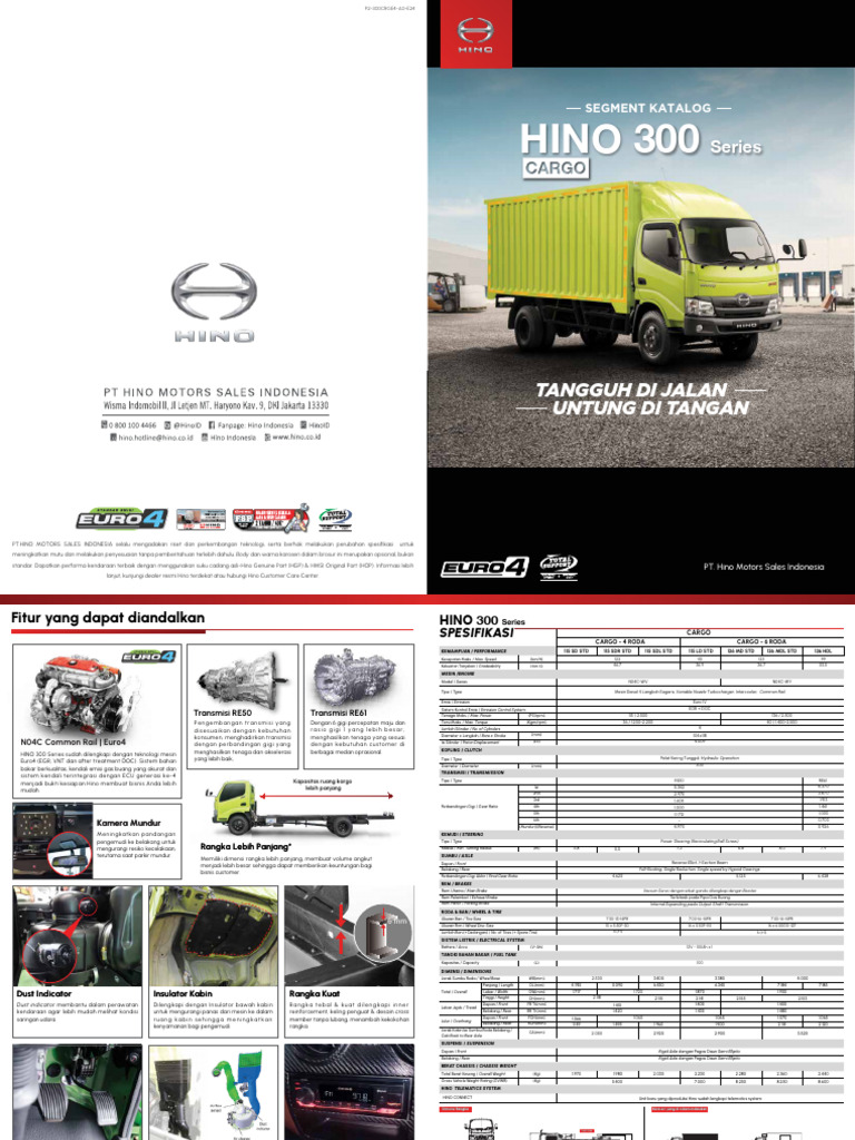 Brosur Hino | PDF