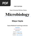 Microbiology Handwritten Notes | PDF