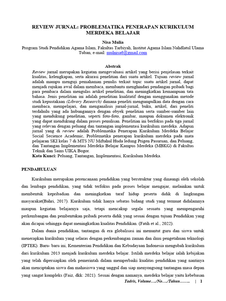 UAS Kapita Selekta Nisa Mulia | PDF | Kesehatan Holistik | Sains & Matematika