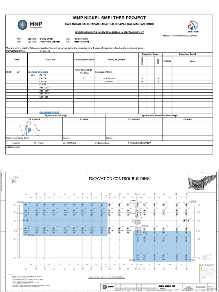 Nfi-6547 (Excavation Control Building) | PDF | Quality