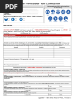 SHELL Retail Permit To Work System - 5 1 - Forms | PDF | Personal ...