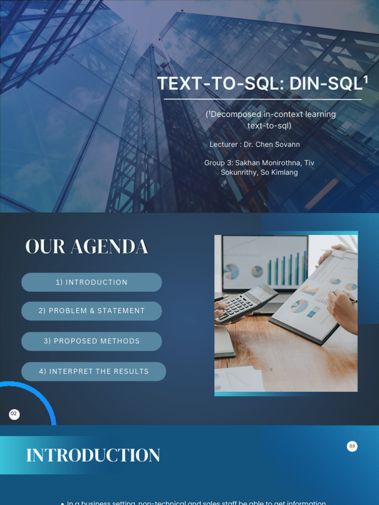 TEXT-to-SQL DIN-SQL | PDF | Databases | Computing
