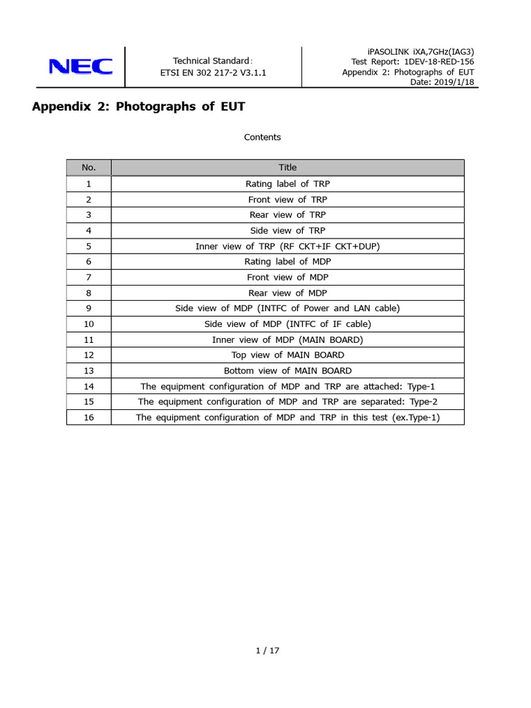 AP2 - 1DEV-18-RED-156#iPASO iXA-7G (IAG3) #1 | PDF