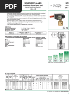 ASCO 327 Solenoid Valve Manual | PDF | Mains Electricity | Valve