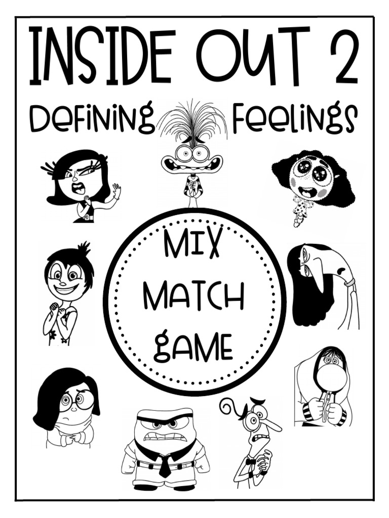 Defining Feelings: Inside Out 2 | PDF | Feeling | Emotions