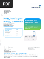 Octopus Energy Bill and Payment Details | PDF