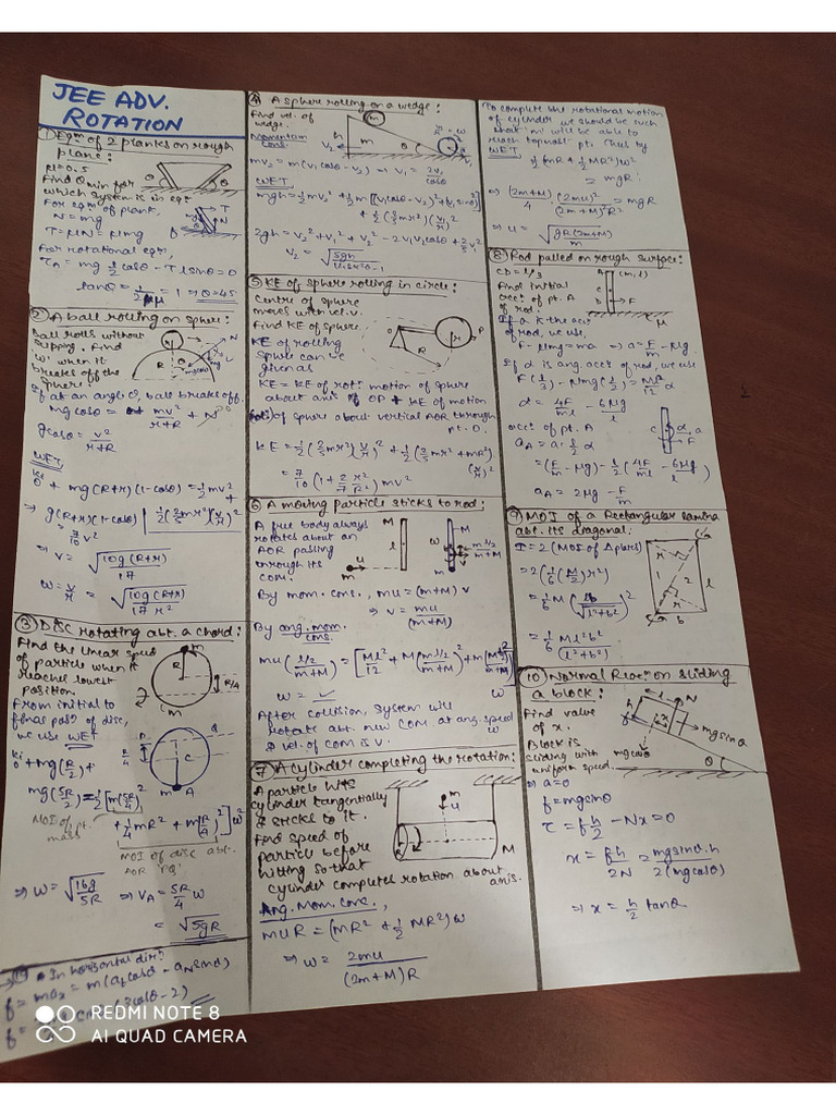 Physics Short Notes | PDF