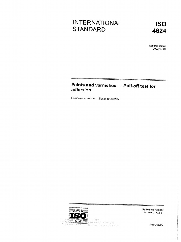 Iso 4624 2002 | PDF