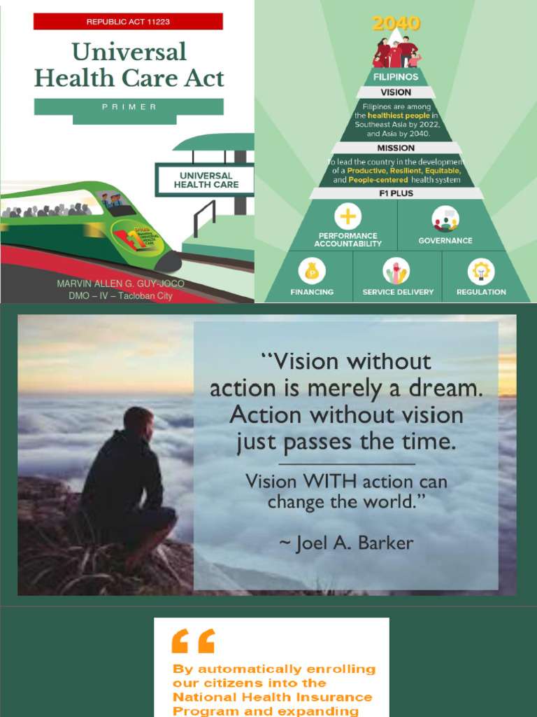 RA 11223 Overview 2019 Orientation For HRH | PDF | Universal Health ...