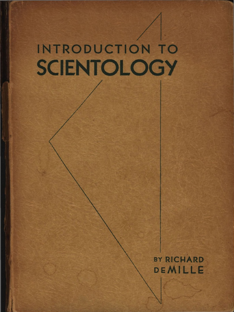 Intro To SCN (DeMille, 1953) ABBYY | PDF | Psychotherapy | Thought