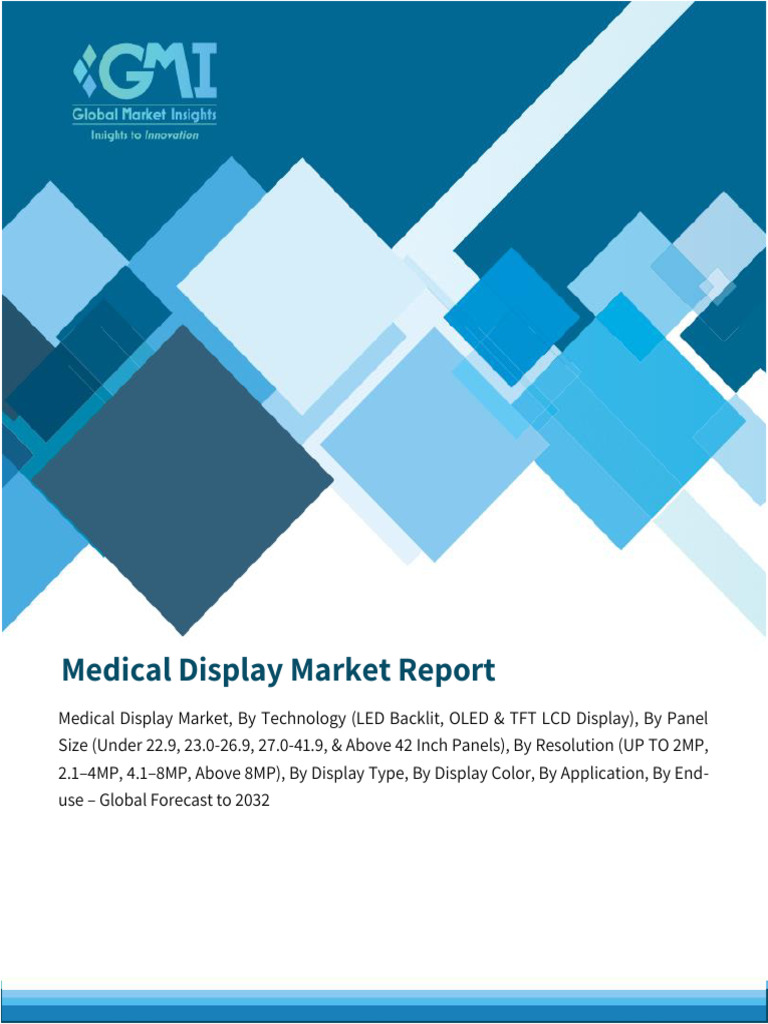 Sample - Medical Display Market Report, 2032 | PDF | Survey Methodology ...