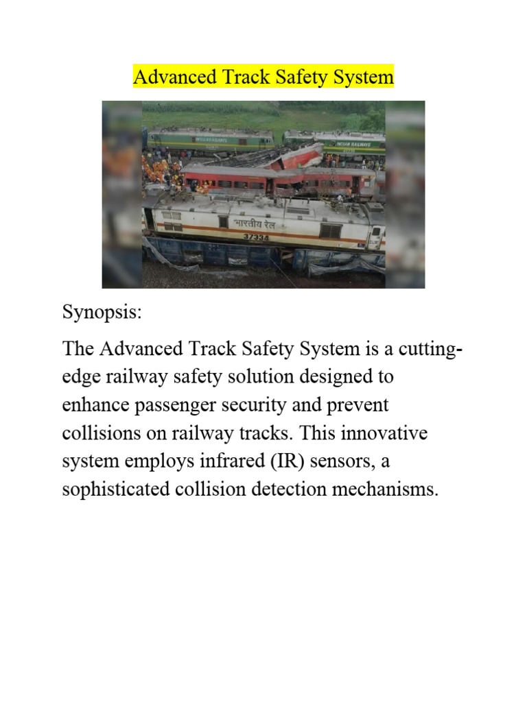 Advanced Track Safety System - 1 | PDF