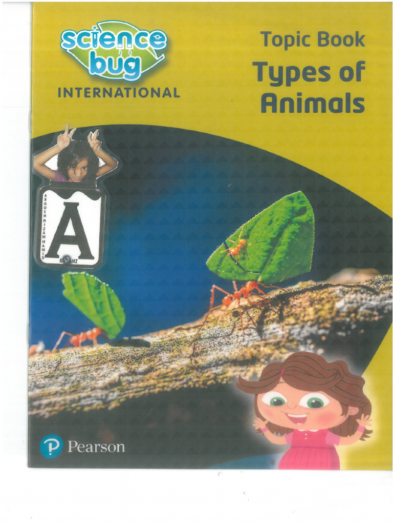 Science Bug - Types of Animals | PDF